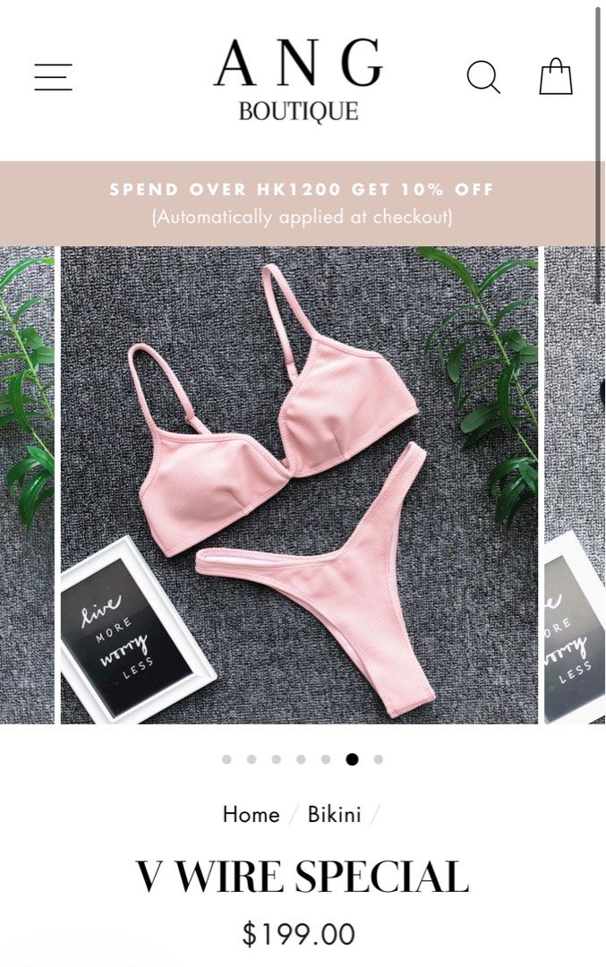 ANG bikini, 女裝, 泳裝, 泳衣 - Carousell