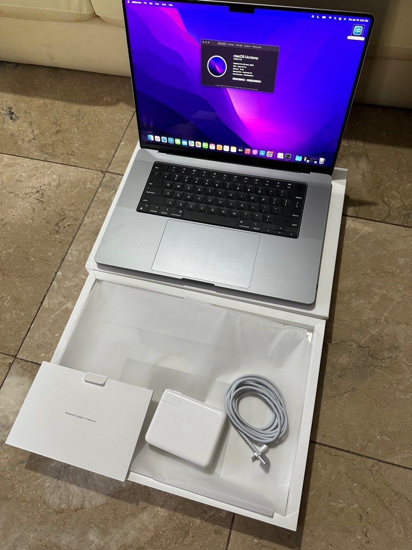 Apple MacBook Pro 2021 M1 Pro 16 inch, Computers & Tech, Laptops ...