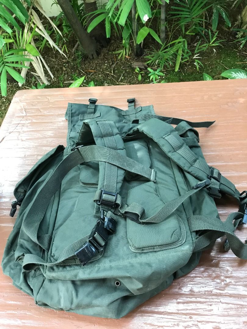 Army field pack $25, SBO with water bottle $25 and three pouches $15 ...