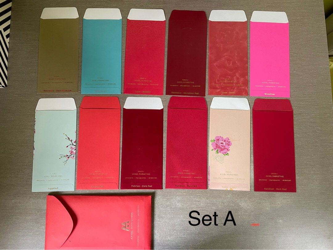 Assorted CNY Red Packets ( Ang Pow), Hobbies & Toys, Stationery & Craft ...