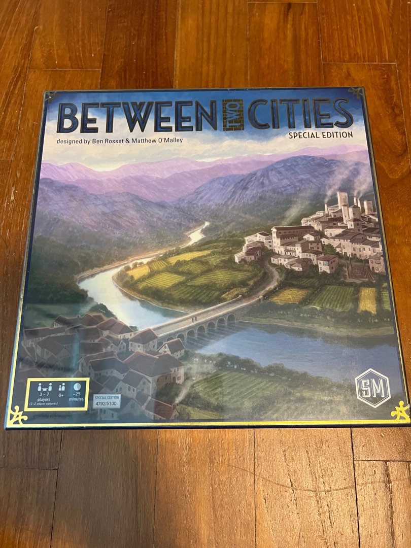 Authentic Between Two Cities (Special Edition) board game/ card game ...
