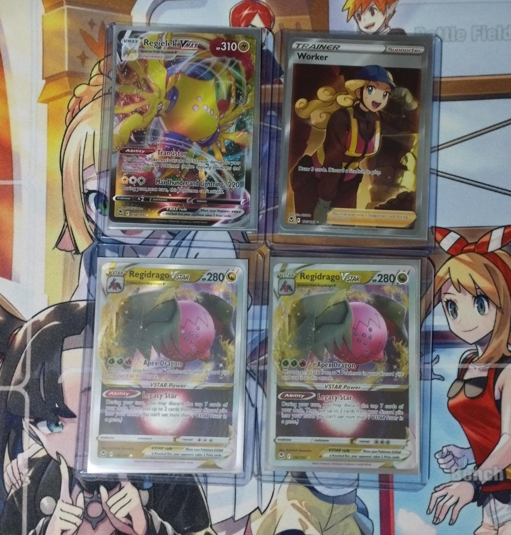 Authentic English Pokemon Silver Tempest Cards (Full Art, Vstar, Vmax ...