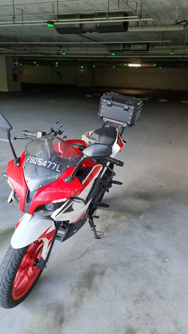 Bajaj pulsar RS200 red, Motorcycles, Motorcycles for Sale, Class 2B on ...