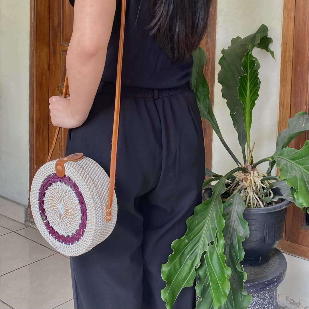 Bali Rotan Bag Bali, Fesyen Wanita, Tas & Dompet di Carousell