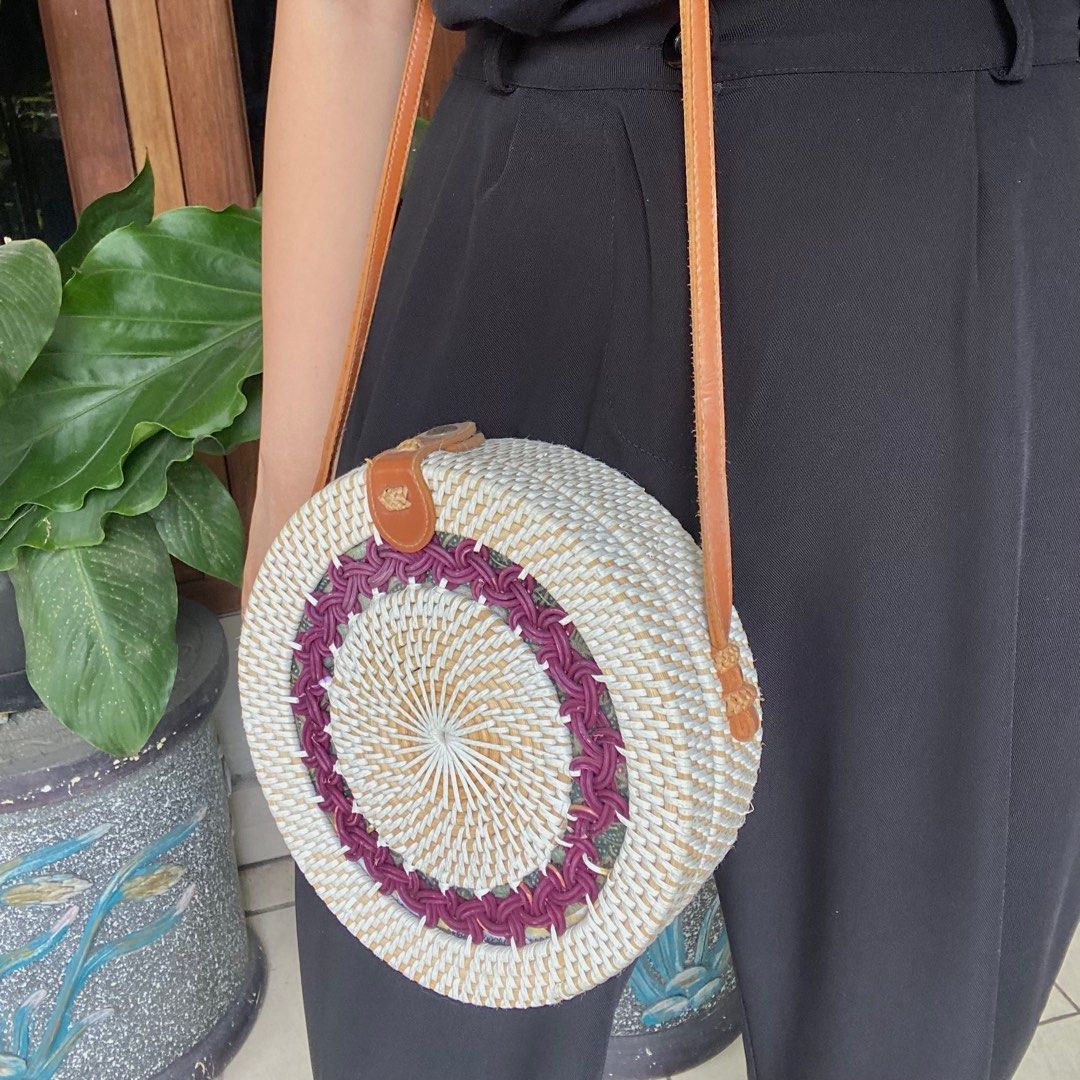 Bali Rotan Bag Bali, Fesyen Wanita, Tas & Dompet di Carousell