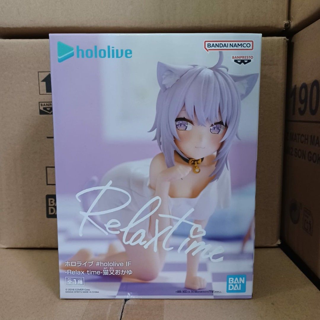 Banpresto HOLOLIVE #hololive IF -Relax Time- Nekomata Okayu, Hobbies & Toys, Toys & Games on ...