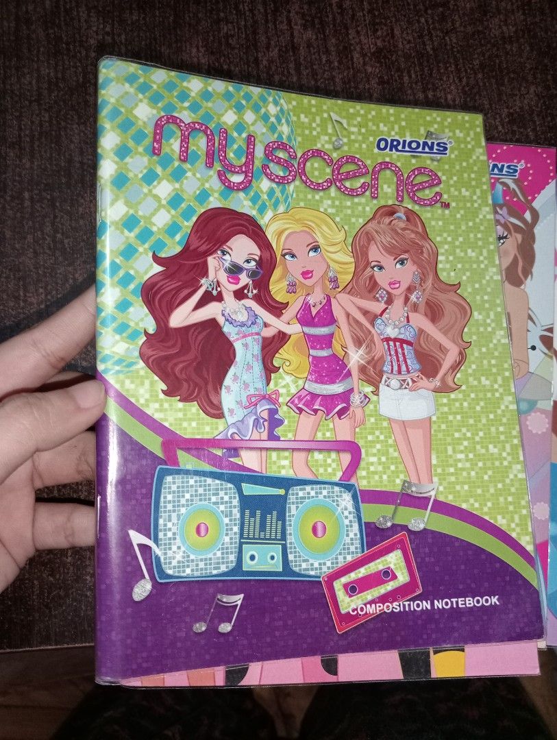 Barbie Orion Composition Notebooks, Hobbies & Toys, Stationary & Craft ...