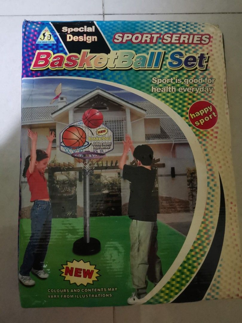 Basketball set for kids, Hobbies & Toys, Toys & Games on Carousell