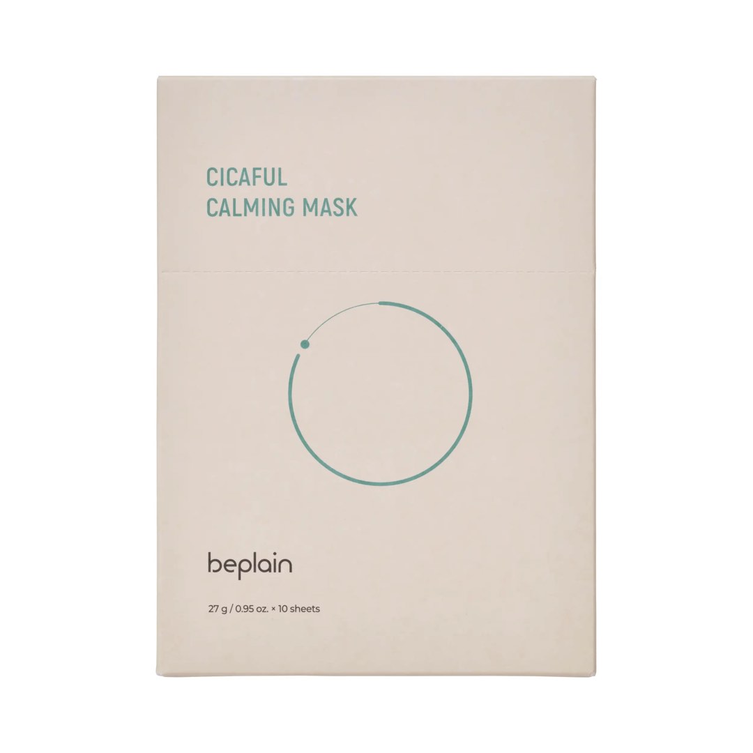 BePlain Cicaful Calming Mask x10, Beauty & Personal Care, Face, Face ...
