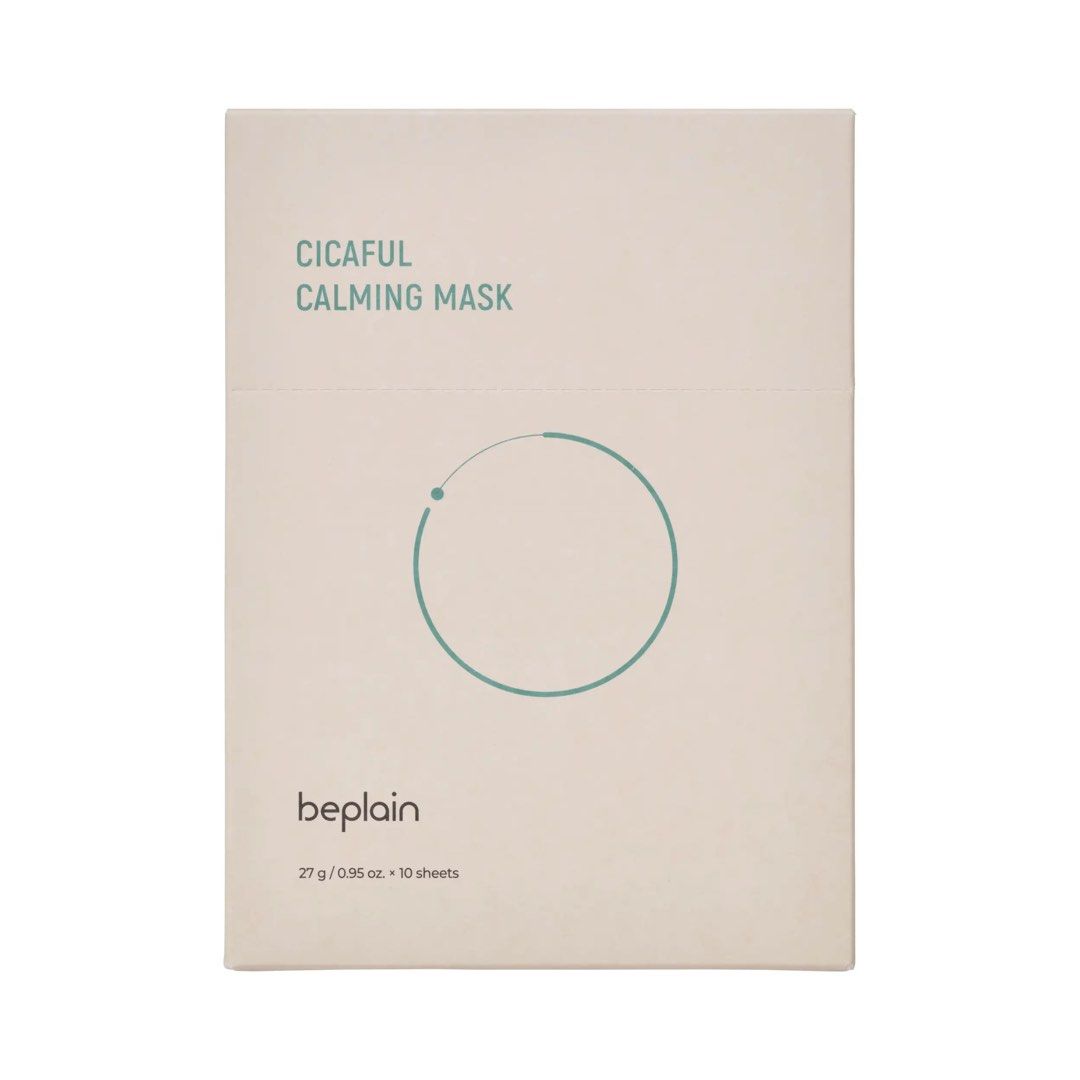 BePlain Cicaful Calming Mask x10, Beauty & Personal Care, Face, Face ...