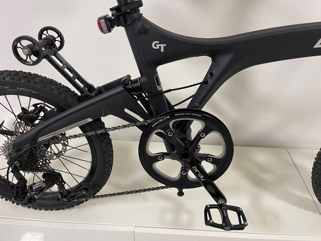 Birdy GT Graphite Black (G3) + mods and accessories, Sports Equipment ...