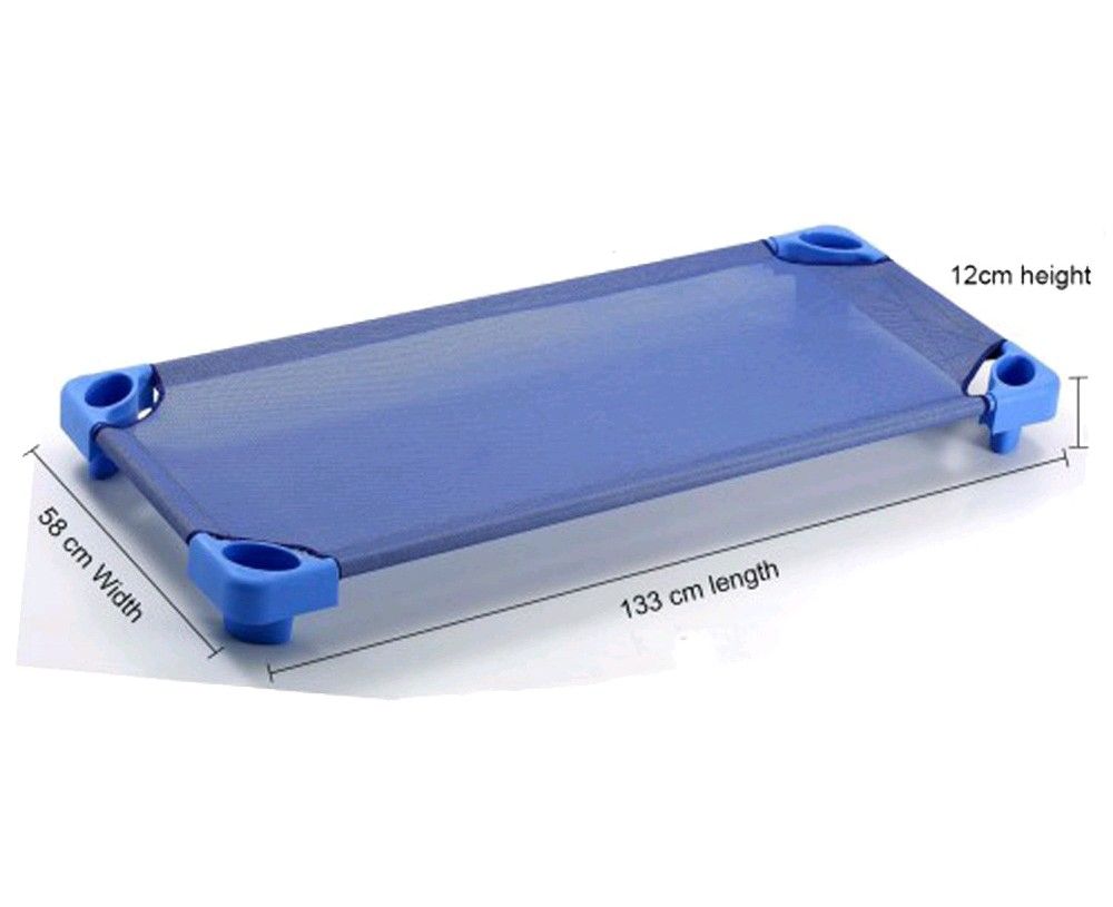 [Blue Colour] Stackable Mesh Cot Bed for Kids/Children, Babies & Kids ...