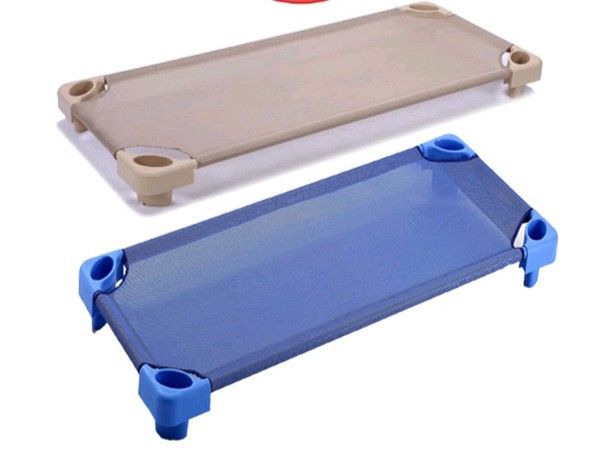 [Blue Colour] Stackable Mesh Cot Bed for Kids/Children, Babies & Kids ...