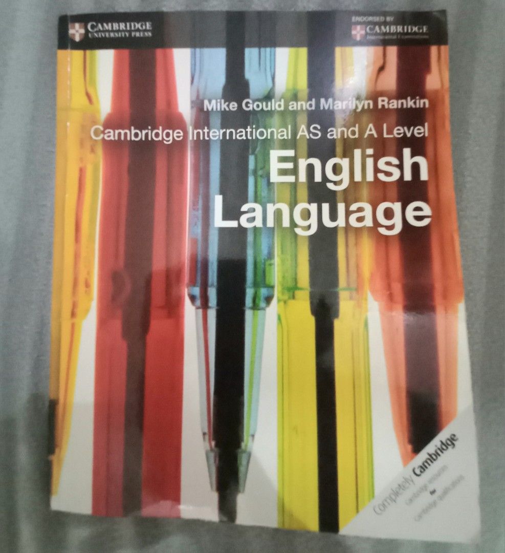 Buku Textbook Cambridge AS and A Level English Language, Buku & Alat ...