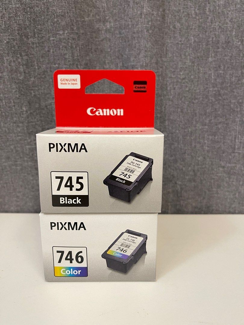 Canon 745 / 746 Ink Cartridge, Computers & Tech, Printers, Scanners ...