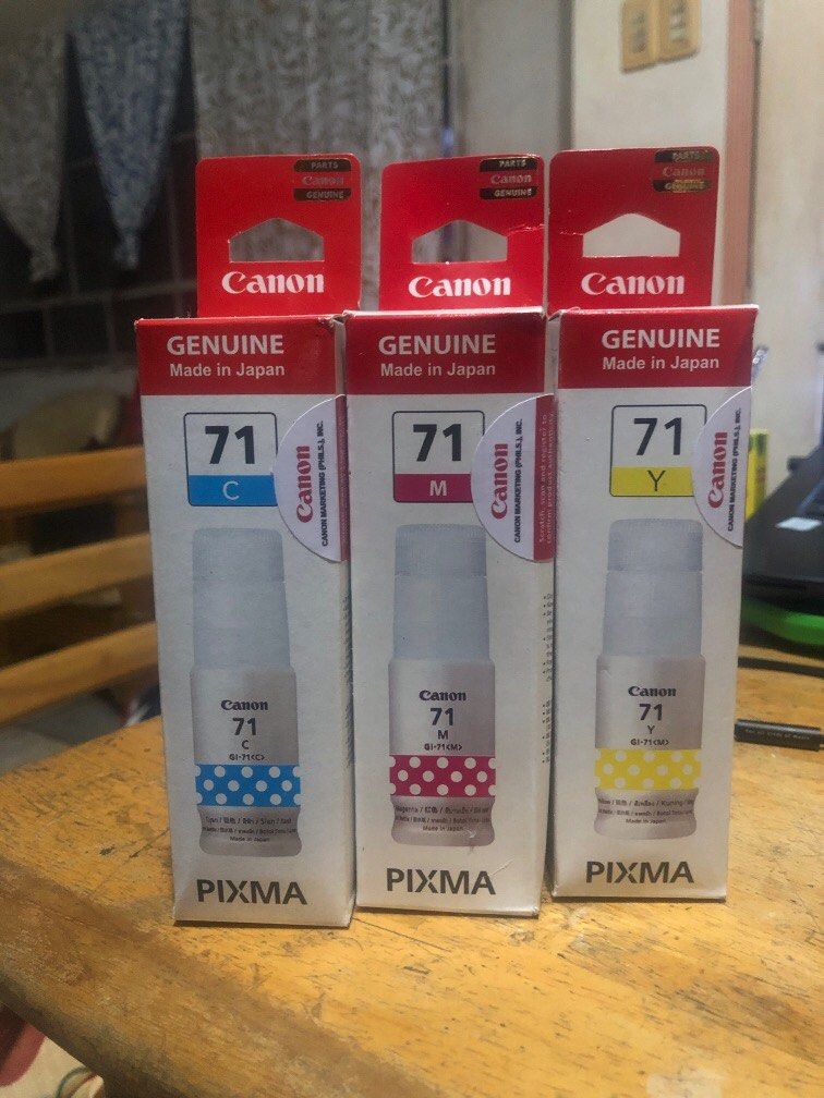 Canon GI-71 Ink Set, Computers & Tech, Printers, Scanners & Copiers on ...