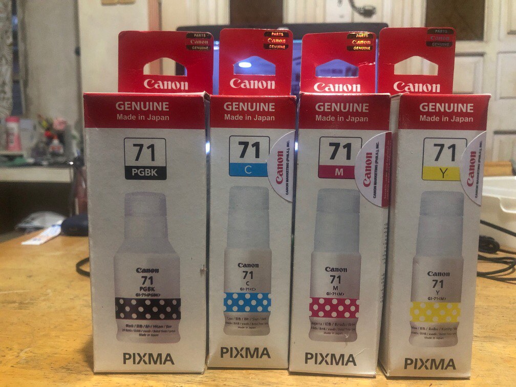 Canon GI-71 Ink Set, Computers & Tech, Printers, Scanners & Copiers on ...