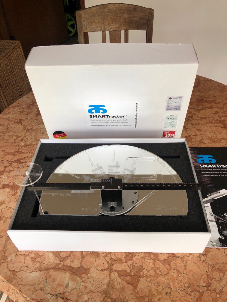 Cartridge Alignment Protractor (AS SMARTractor), Audio, Other Audio ...