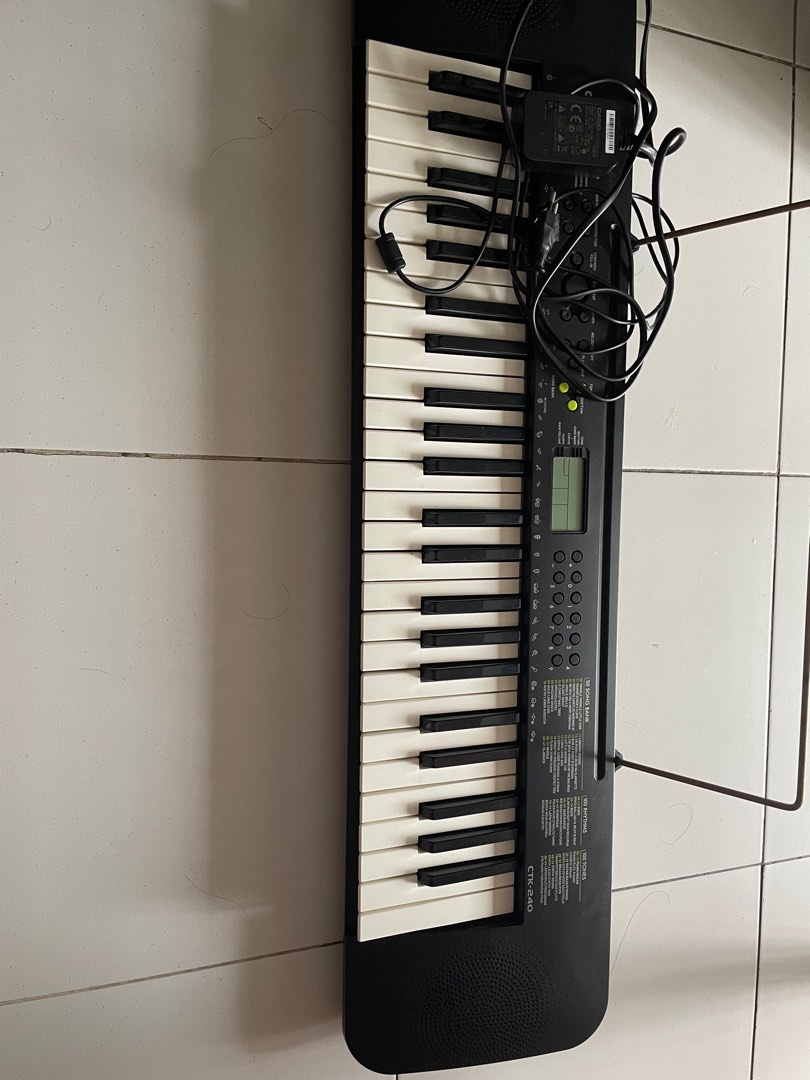 Casio Keyboard, Hobbies & Toys, Music & Media, Musical Instruments on ...