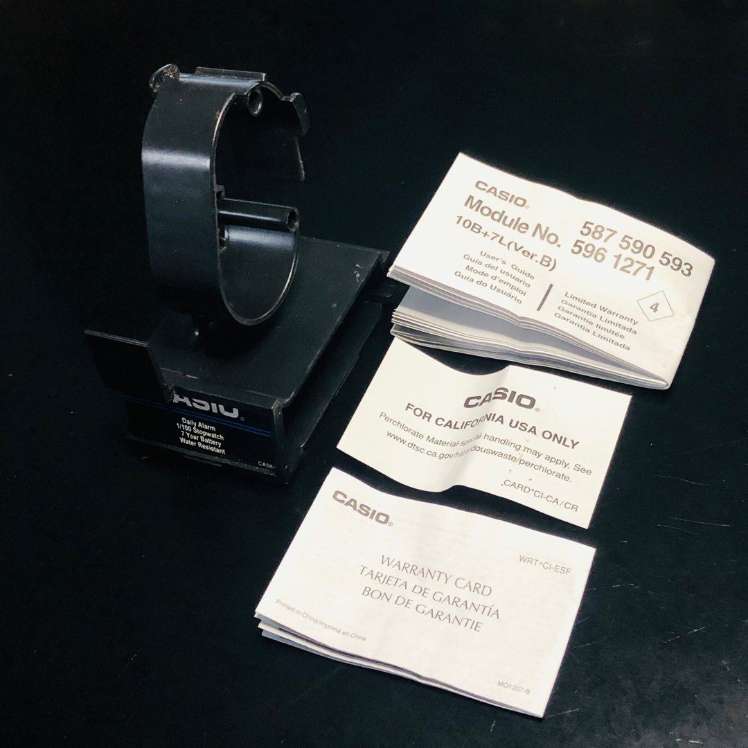 Casio Watch Standee, Men's Fashion, Watches & Accessories, Accessory ...