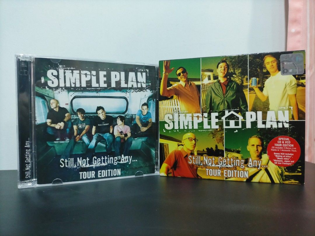 (CD+VCD) Simple Plan - Still Not Getting Any... Special CD & VCD Tour ...