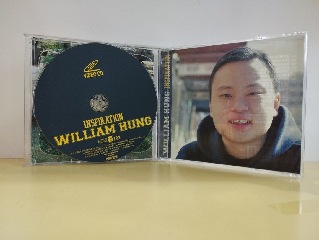 (CD+VCD) William Hung Inspiration, Hobbies & Toys, Music & Media, CDs & DVDs on Carousell