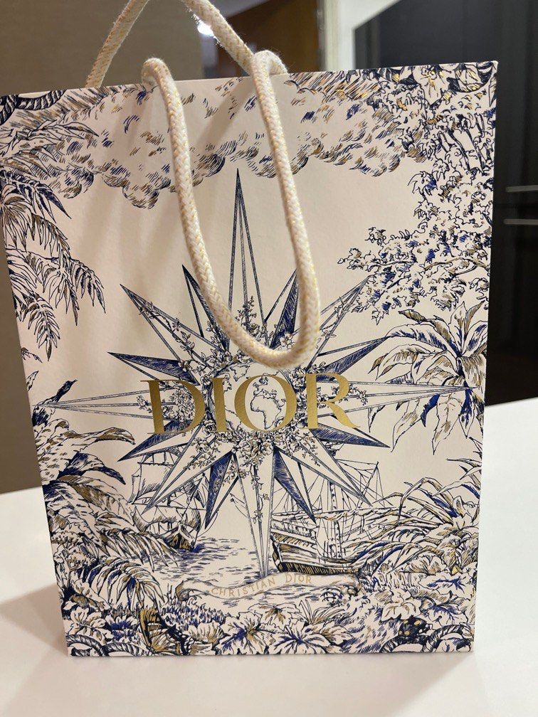 Christian Dior paper bag, Luxury, Accessories on Carousell