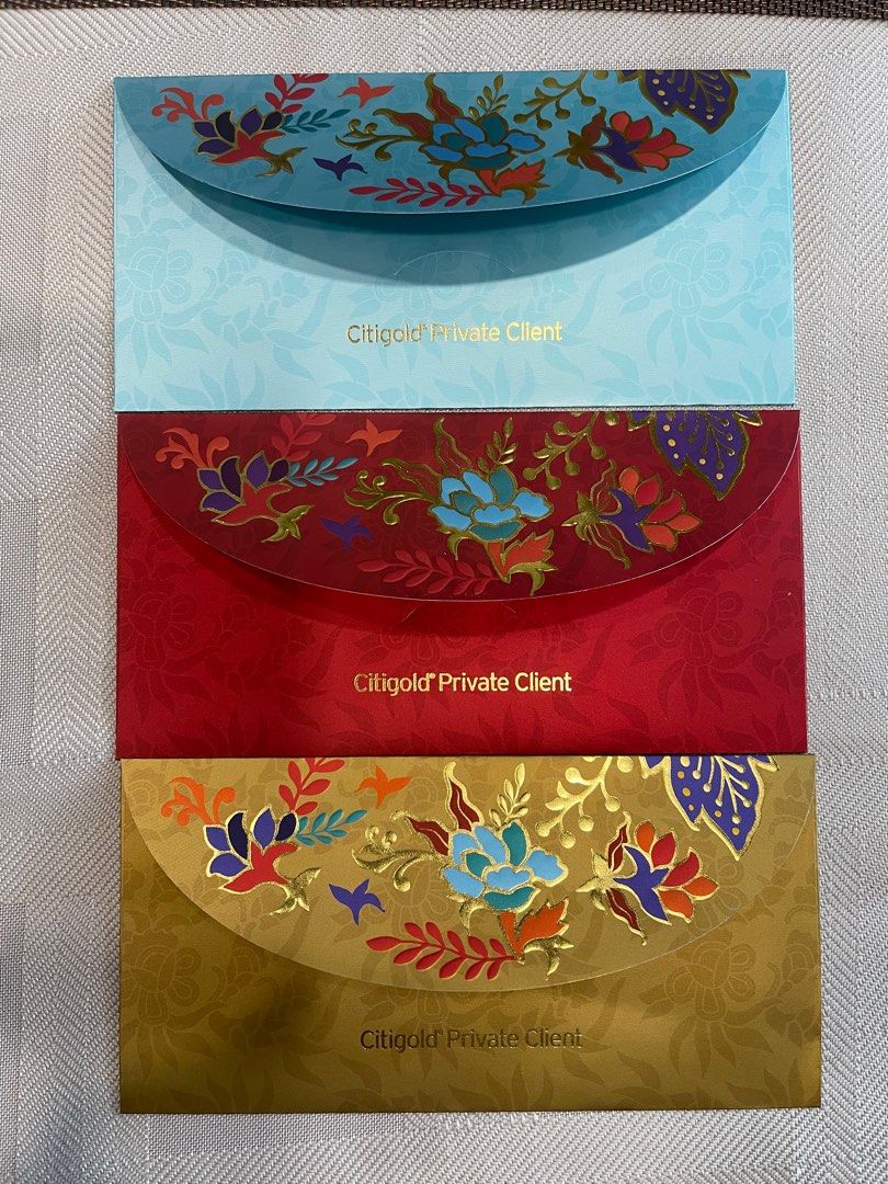 Citigold Private Client 2023 red packets ang pows, Everything Else on ...