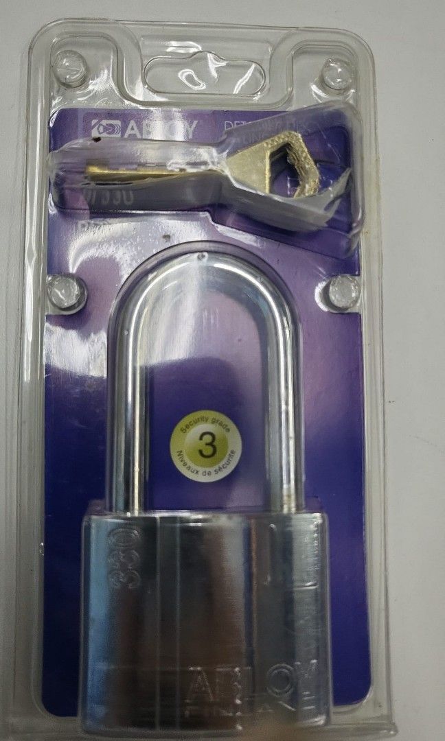 (‼️CLEARANCE SALE) ABLOY PL330 & Yale Hardened Steel Padlock, Furniture & Home Living, Security ...