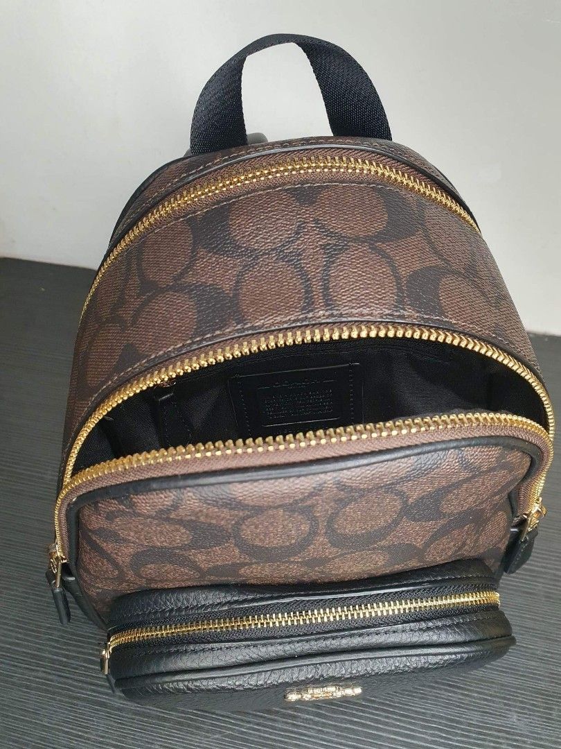Coach mini court backpack, Women's Fashion, Bags & Wallets, Backpacks ...