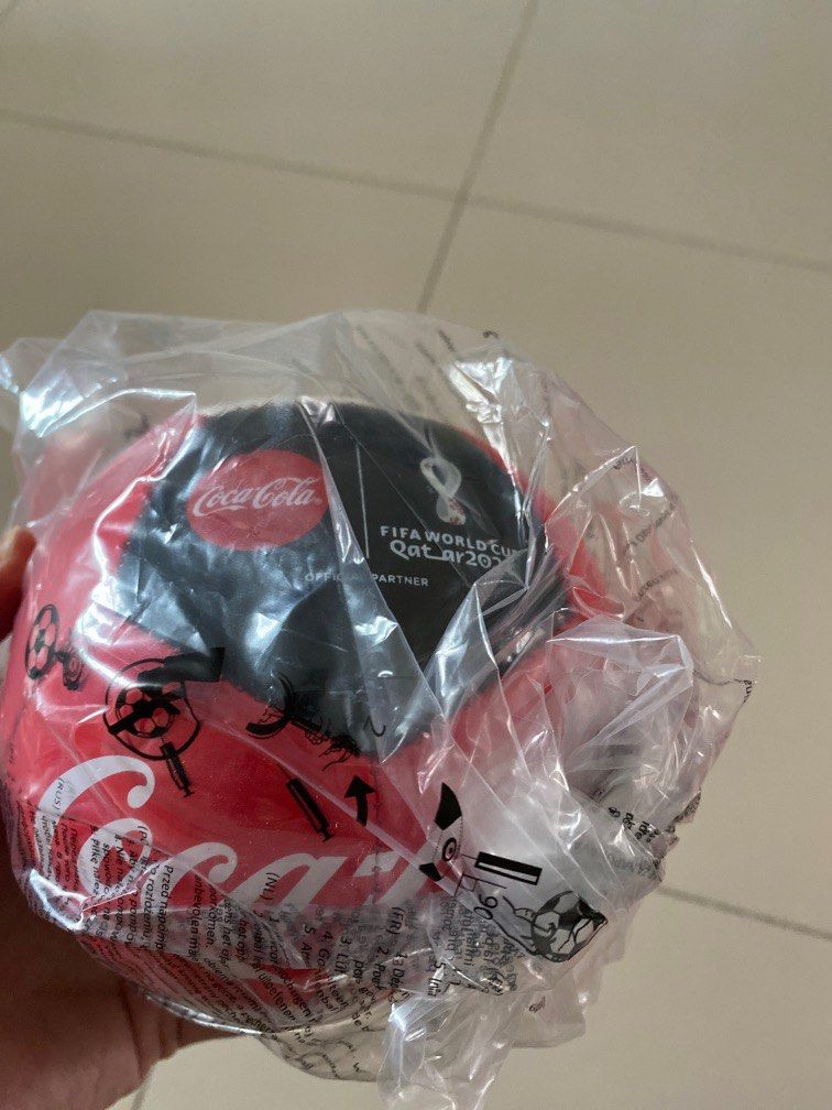 Coca Cola FIFA World Cup Qatar 2022 Ball, Hobbies & Toys, Toys & Games ...