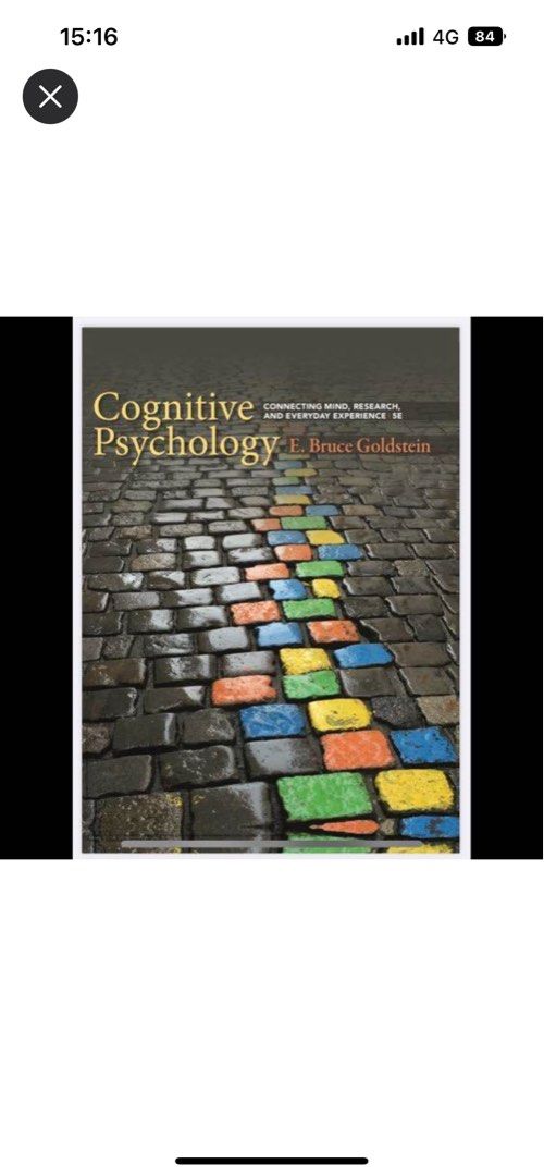 Cognitive Psychology: Connecting minds, Research & Everyday Experience ...