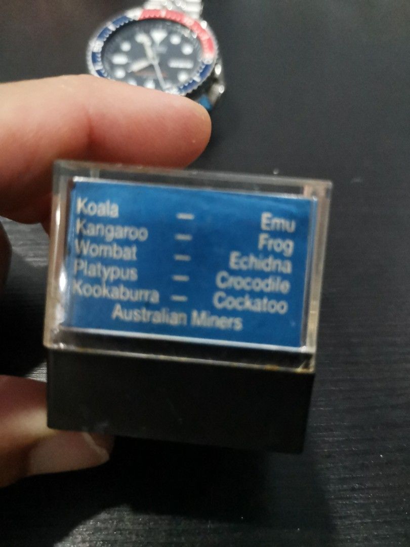 Collectible : australia lizard, Series of Australian Fauna Miners ...