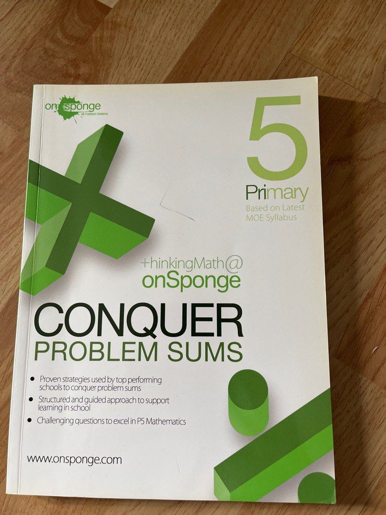 Conquer Problem Sums Primary 5, Hobbies & Toys, Books & Magazines ...