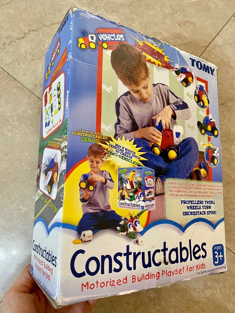 Constructables Motorized Building Playset, Hobbies & Toys, Toys & Games ...