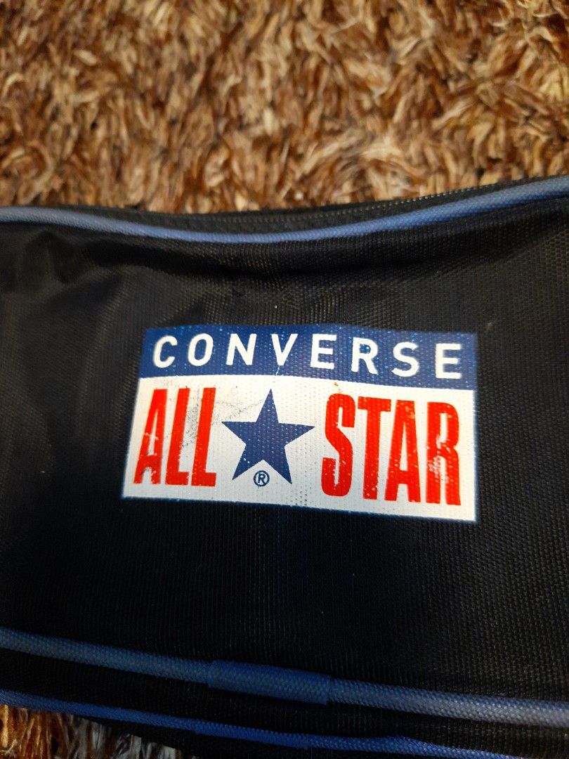 converse pencil case or make up kit, Women's Fashion, Bags & Wallets ...