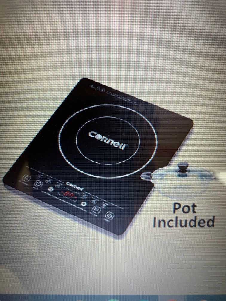 Cornell Induction Cooker with Pot, TV & Home Appliances, Kitchen ...
