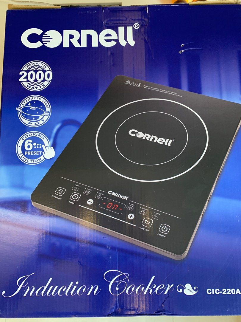 Cornell Induction Cooker with Pot, TV & Home Appliances, Kitchen ...