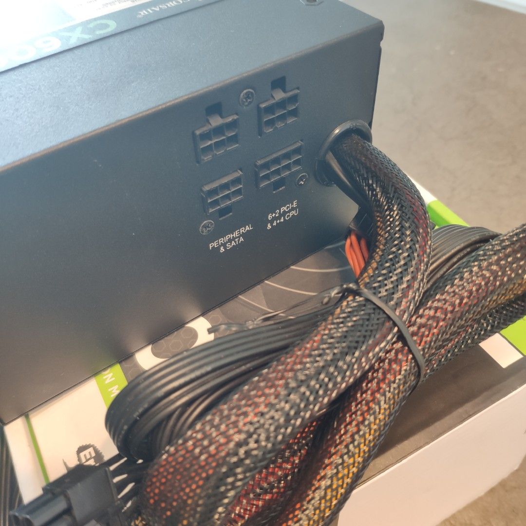 Corsair CX600M modular ATX power supply PSU, Computers & Tech, Parts ...