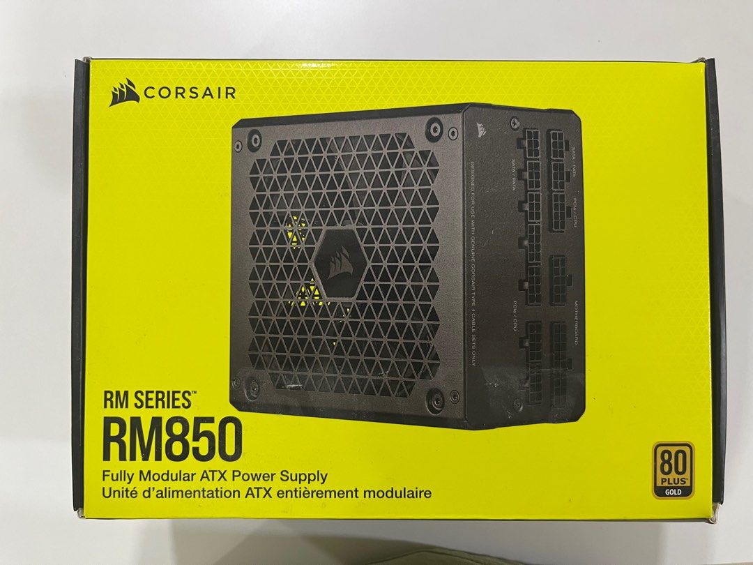 Corsair RM850 PSU, Computers & Tech, Parts & Accessories, Computer ...