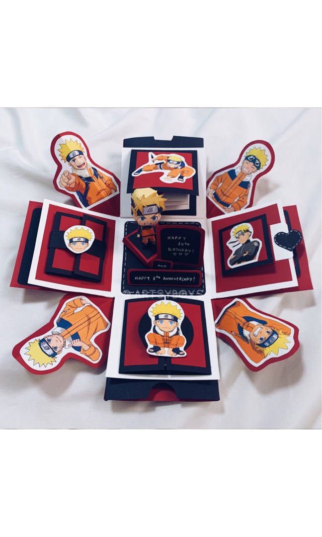 Customisable Explosion Box (Naruto), Hobbies & Toys, Stationery & Craft ...