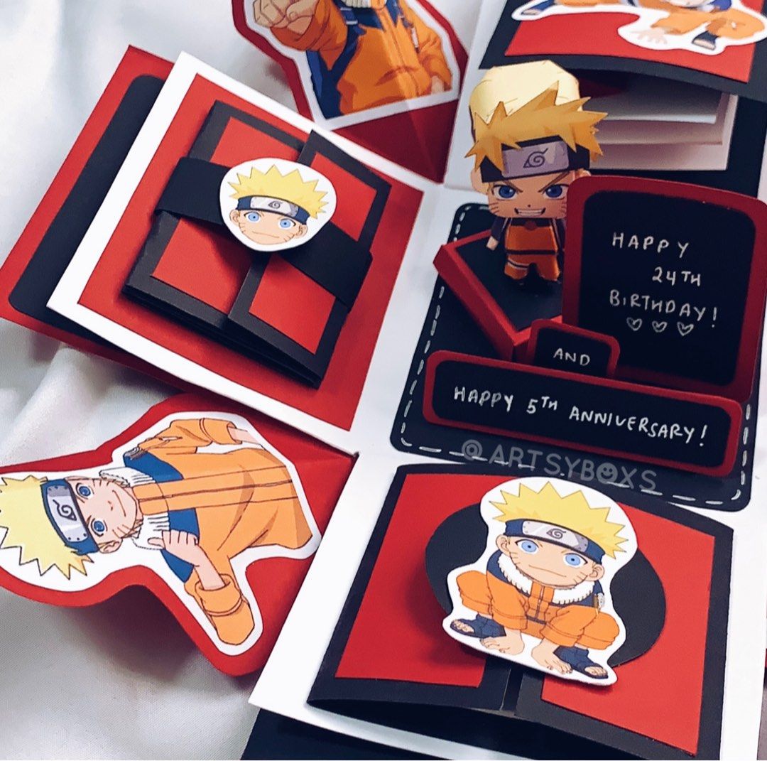 Customisable Explosion Box (Naruto), Hobbies & Toys, Stationery & Craft ...