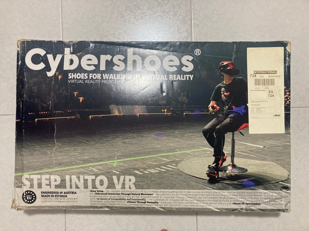Cyber shoes for vr walking, Video Gaming, Video Games, Others on Carousell