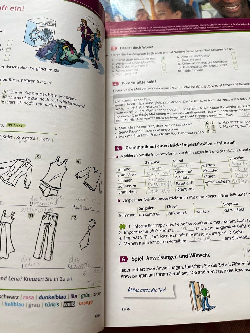 DaF Kompakt A1 German book, 興趣及遊戲, 書本 & 文具, 教科書 - Carousell