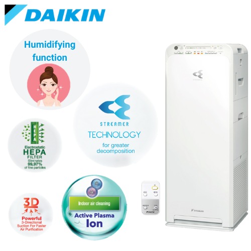 Daikin Air purifier with streamer technology | MCK55TVM6 | 1 - Year ...