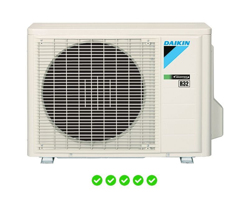 Daikin Smart ENVi Series - Single Split | 5-Tick Model with R32 Gas ...