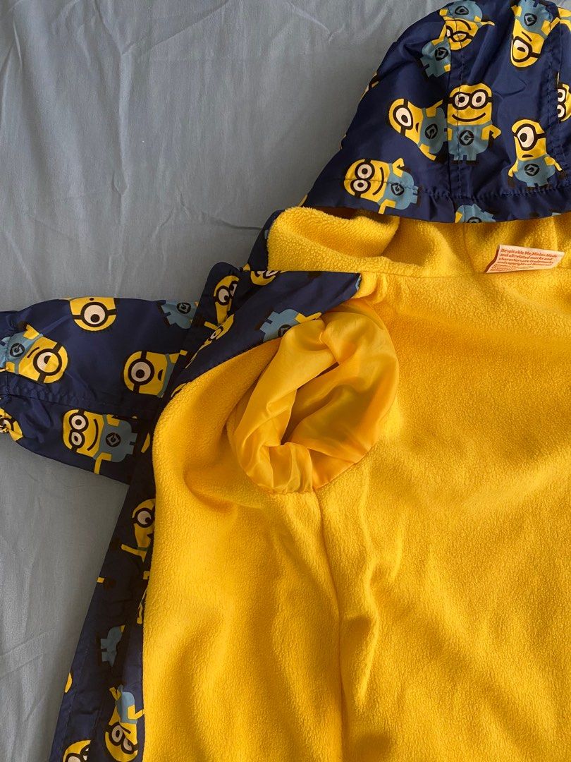 Despicable Me (Minion) boys jacket, Babies & Kids, Babies & Kids ...