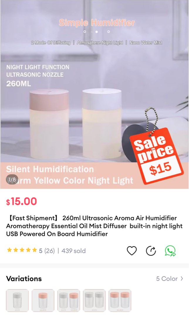 Diffuser Tv And Home Appliances Other Home Appliances On Carousell