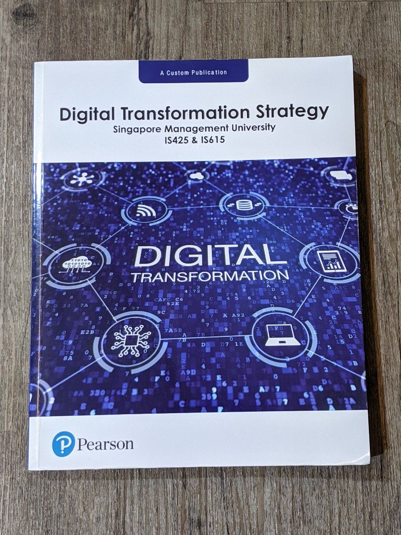 Digital Transformation Strategy (Pearson), Hobbies & Toys, Books ...