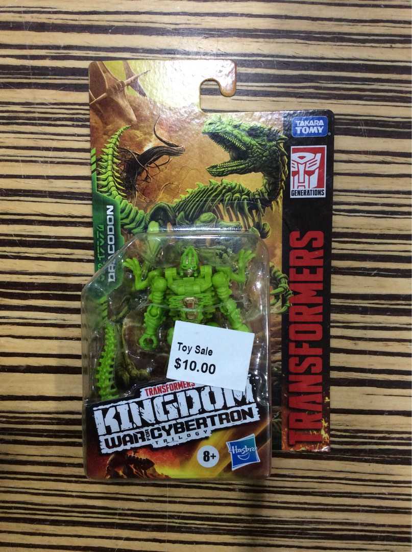 Hasbro Transformers Generations WFC: Kingdom Core Wave - Dracodon ...